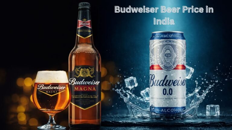 Budweiser Beer Price in India 2026 – Latest Rates, Sizes & Buying Guide
